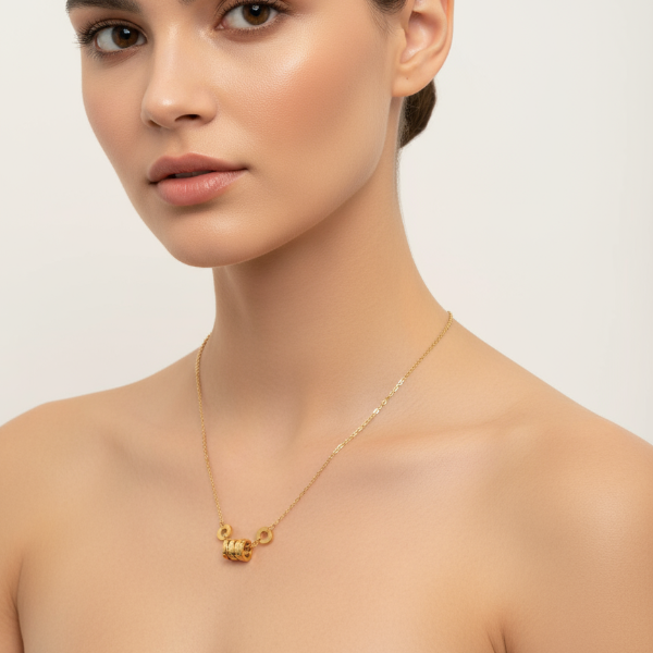 Ring Shaped Pendent Necklace – Faerie